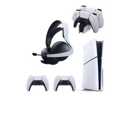 Sony PS5 Disc Slim Console Bundle UAE Version With Extra Controller ...